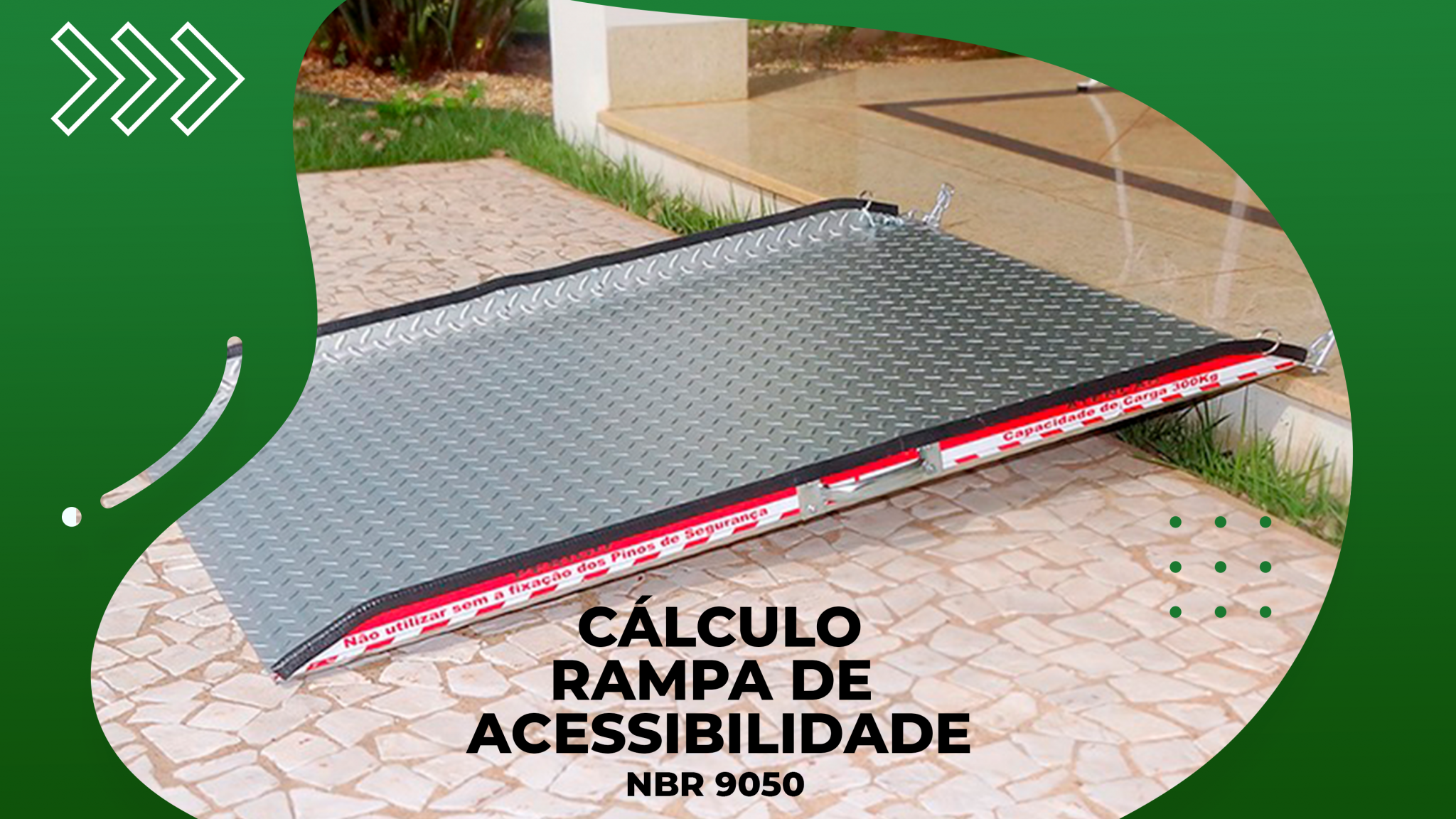 Cálculo de Rampa de Acessibilidade segundo a NBR 9050 – Blog Ecopontes